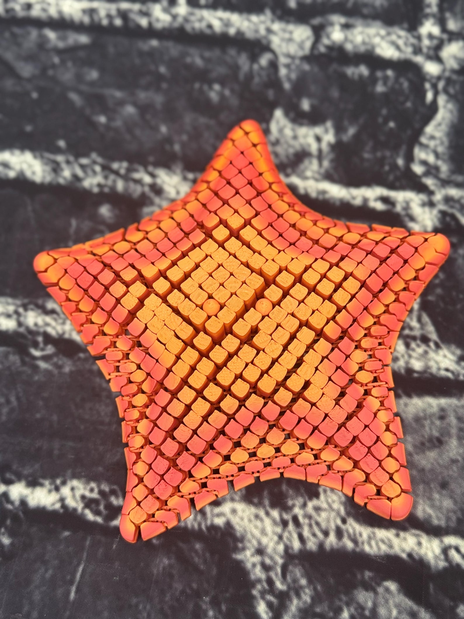 Articulated Starfish Fidget Toy | 3D Printed Ocean Creature | Sensory ...