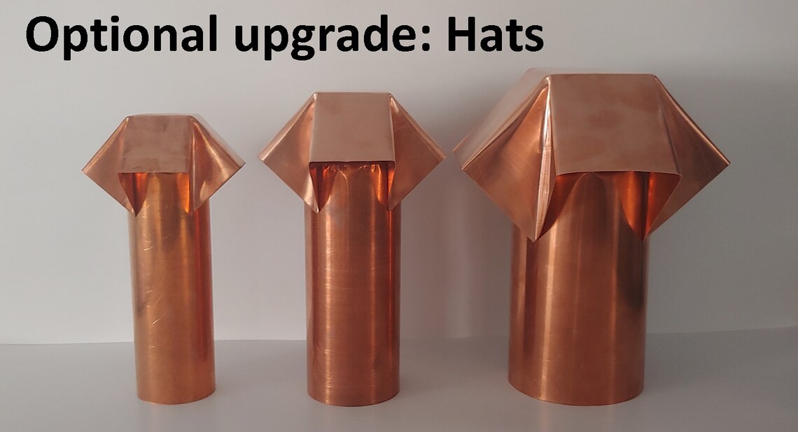Copper Roof Jack Vent Stack for PVC Plumbing Pipe - Etsy