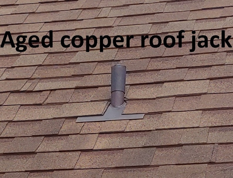 Copper Roof Jack Vent Stack for PVC Plumbing Pipe - Etsy