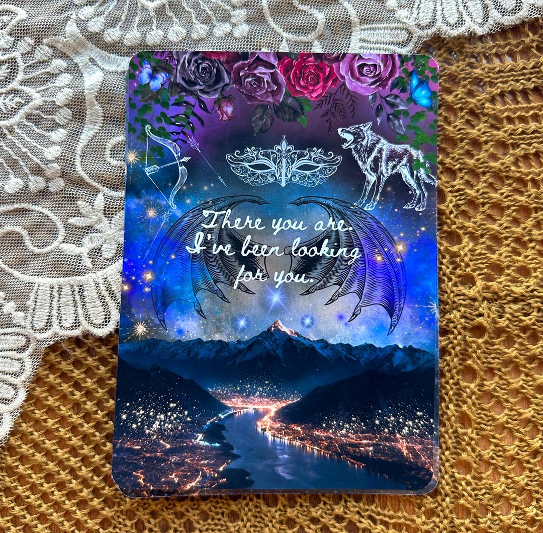 ACOTAR Velaris Kindle Insert: Fantasy Bookish Design - Etsy