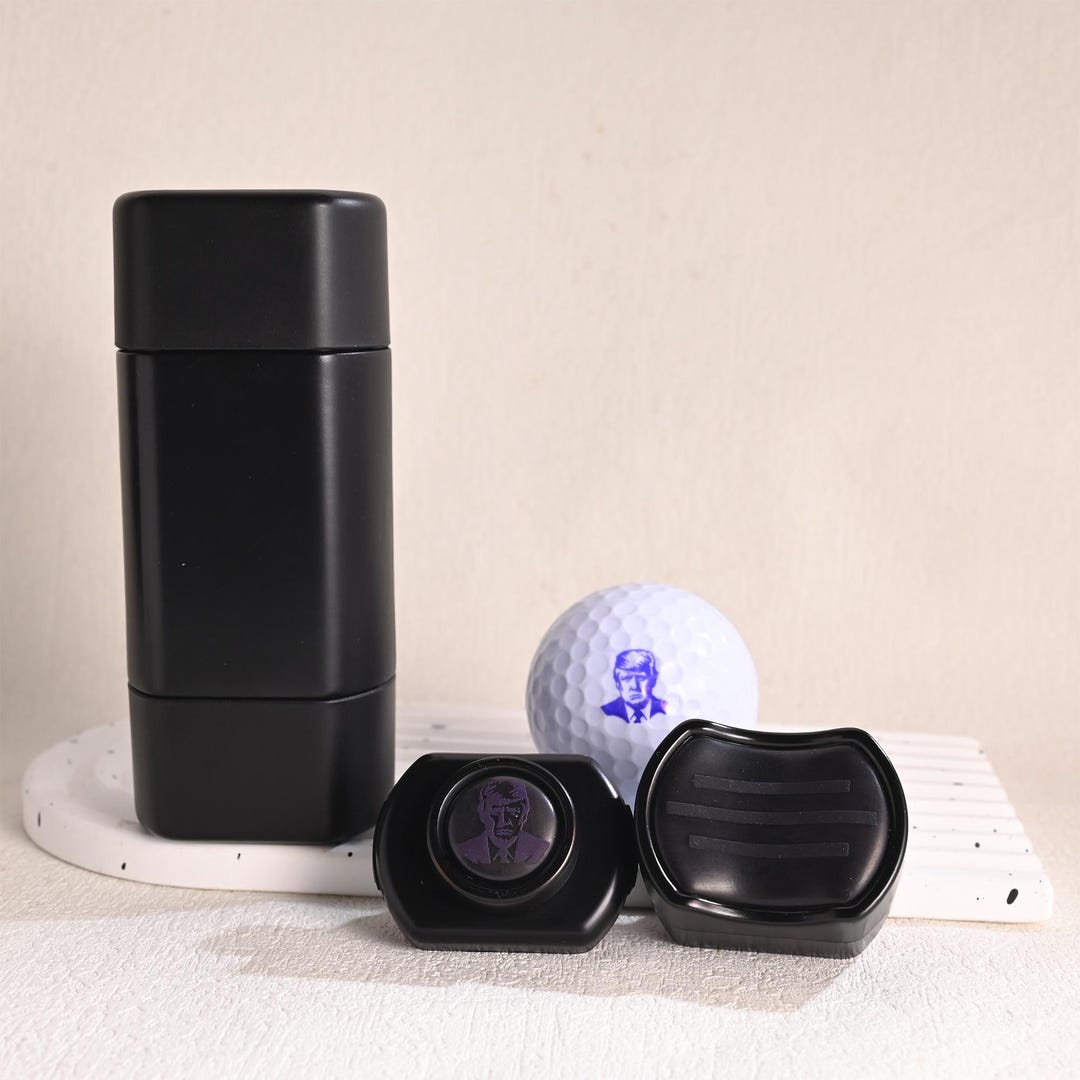 Donald Trump Custom Golf Stamper, Self-ink Golf Ball Stamp, Golf Ball ...