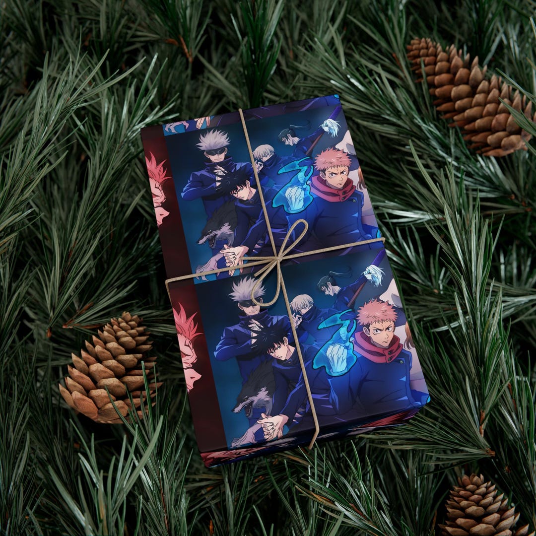 Jujutsu Kaisen Wrapping Paper for Anime Fans Gift Wrap No. 1 - Etsy