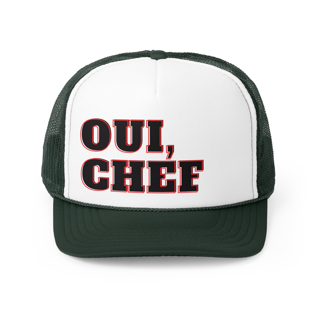 Oui Chef, Chef Hat, Cook Hat, Restaurant Hat, the Bear, Bbq, Foodie ...