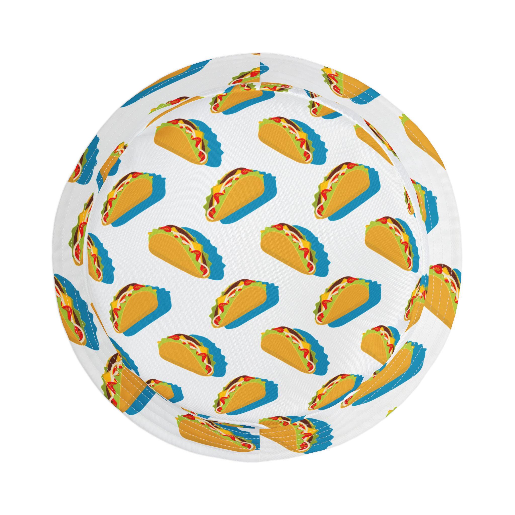 Taco Bucket Hat, Taco Lover Hat, Mexican Food Cap, Fun Foodie Gift ...