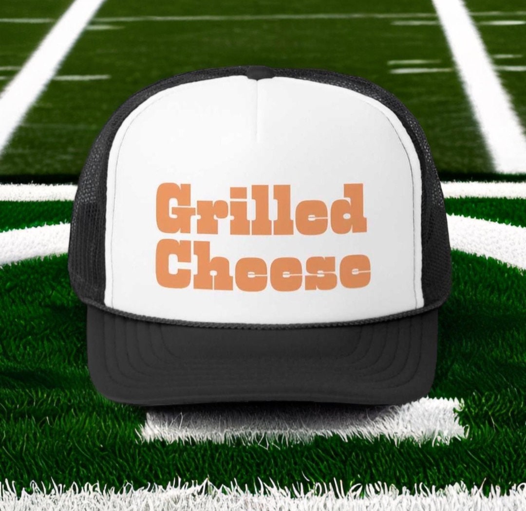 Grilled Cheese Cap, Food Cap, Fun Food Cap, Cheese Gift, Lunch, Foodie ...