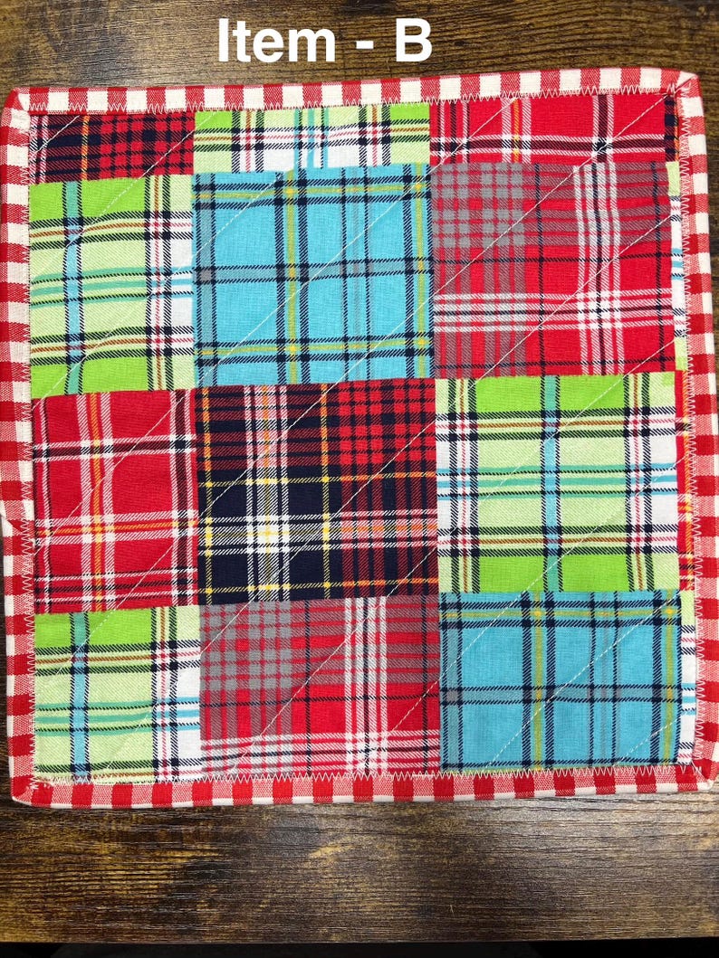 Quilted Dane Hot Pad: Dog Potholder, Handmade (9.75 X 10) (two ...