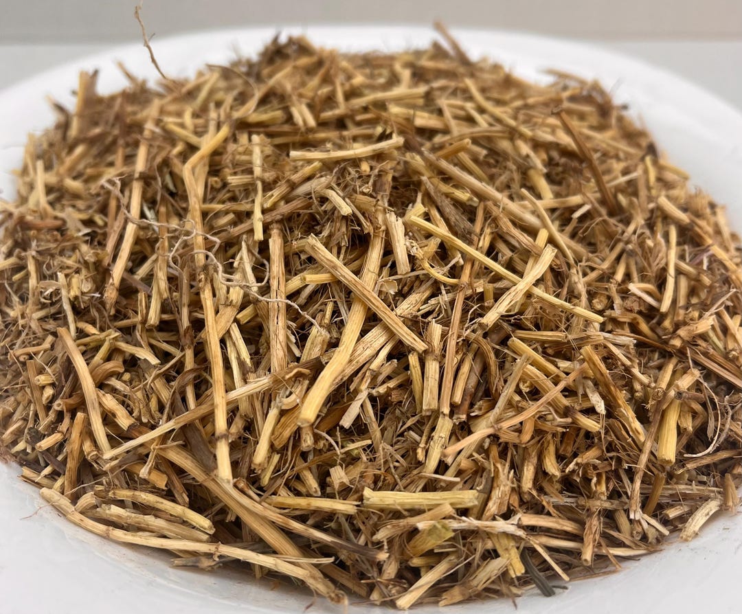 Dried Couch Grass Root, Agropyron Repens, Couch Grass Root Tea, Dried ...