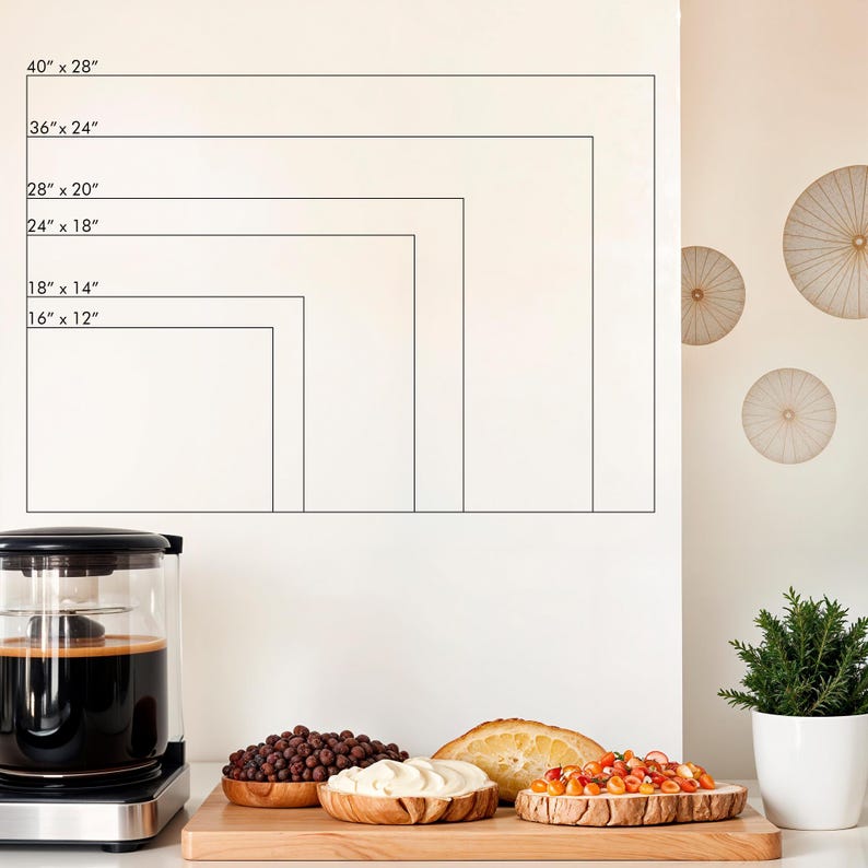 The Original Large Acrylic Wall Calendar, Custom Dry Erase Monthly ...