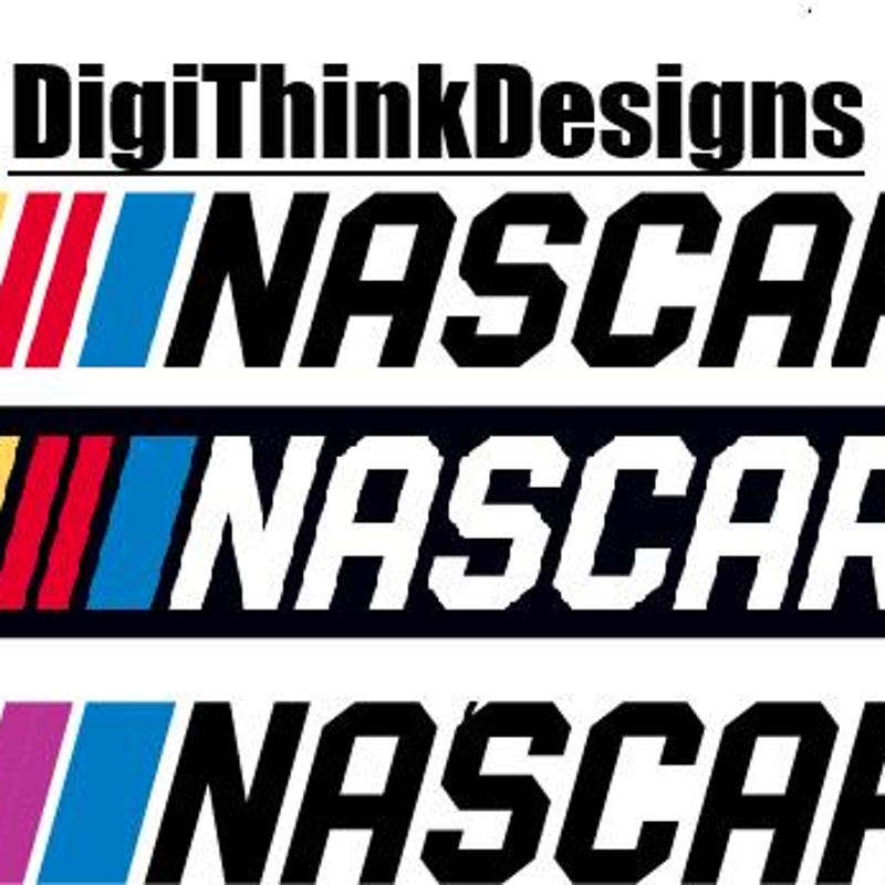 Nascar Stickers - Etsy