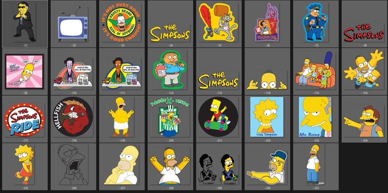 Simpsons, Simpsons Png, Simpsons Svg, Simpsons Family, Simpsons Pack ...