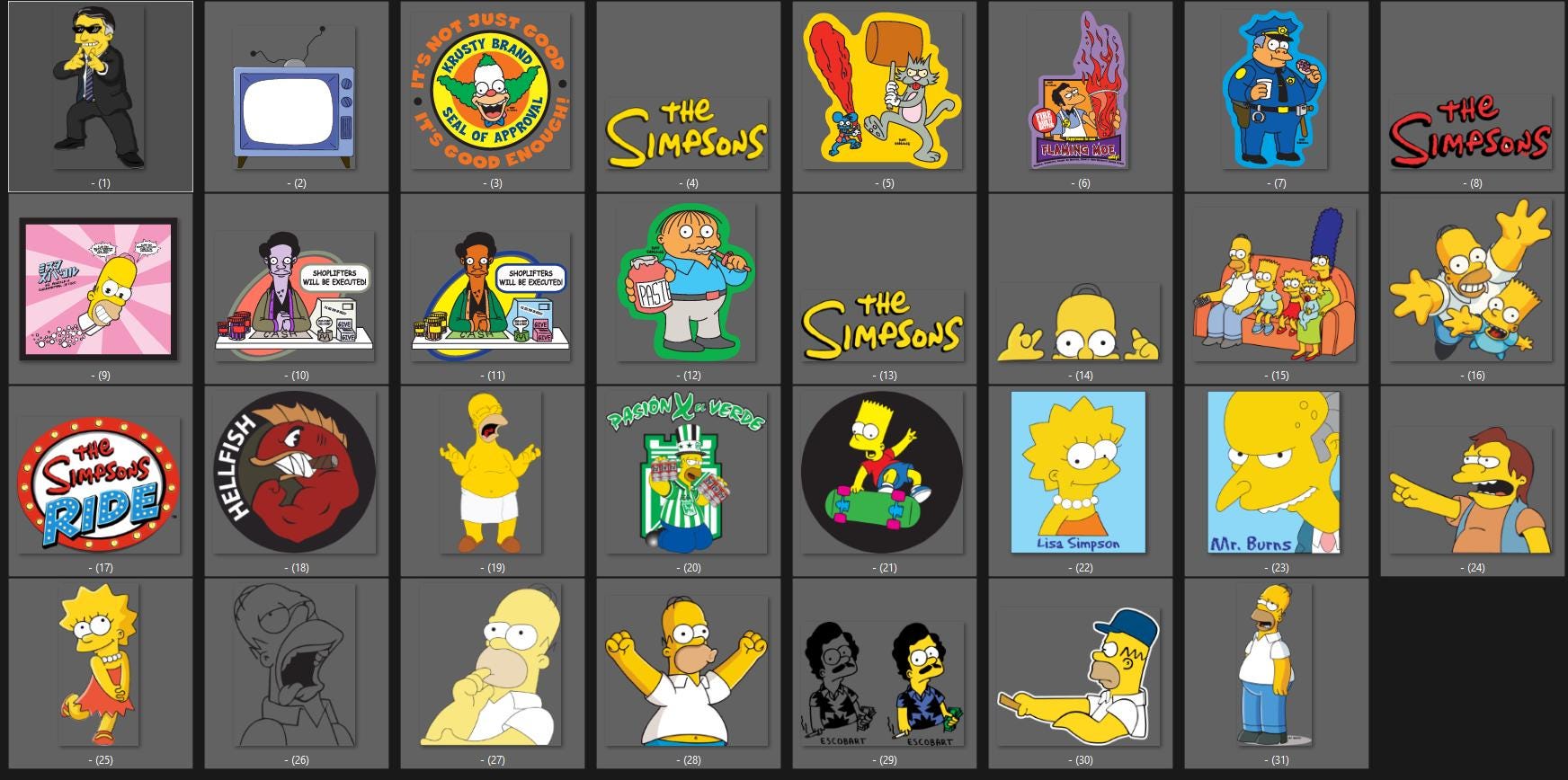 Simpsons, Simpsons Png, Simpsons Svg, Simpsons Family, Simpsons Pack ...