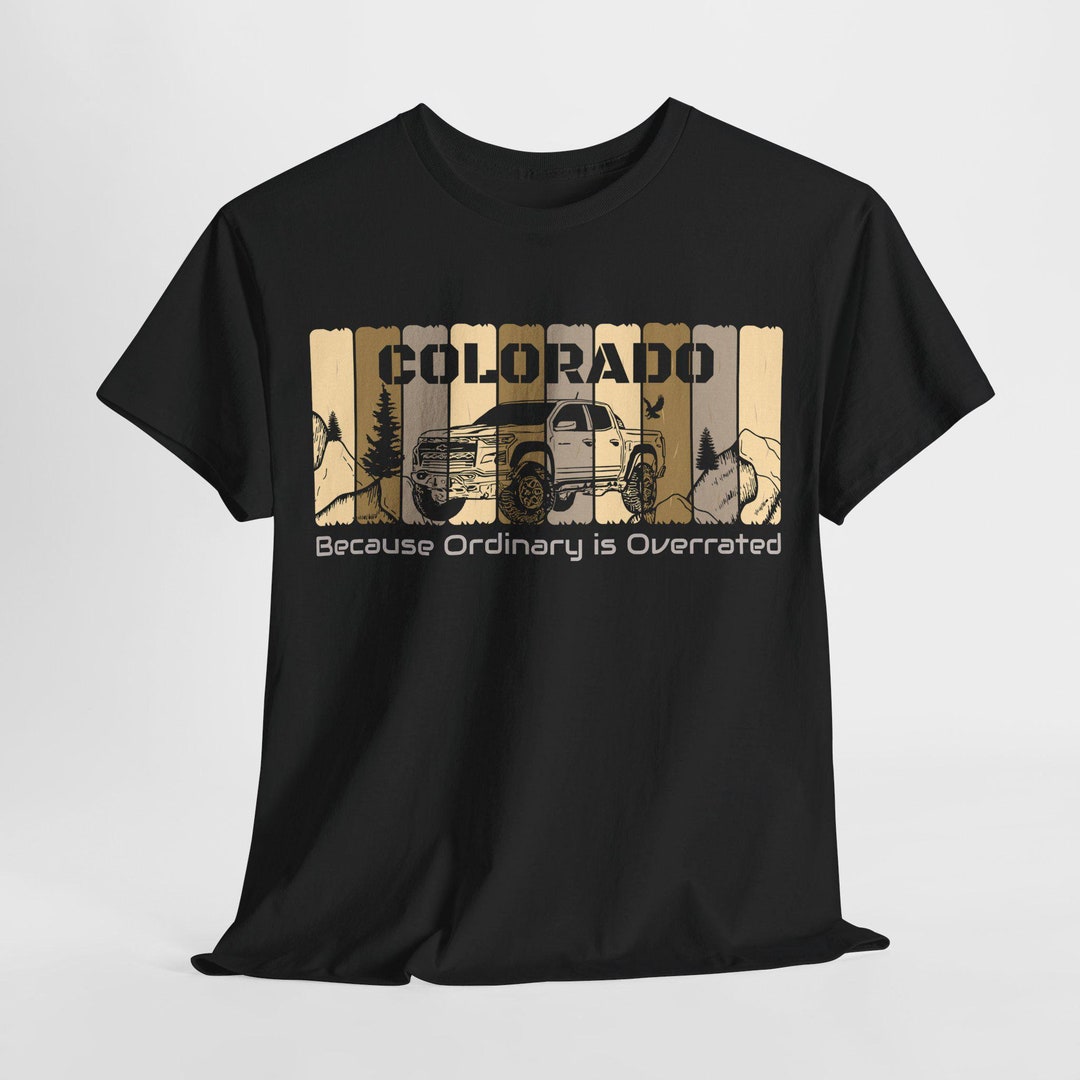 Chevrolet Colorado ZR2 Unisex Tee, Truck Lover Gift, Off-roading Shirt ...
