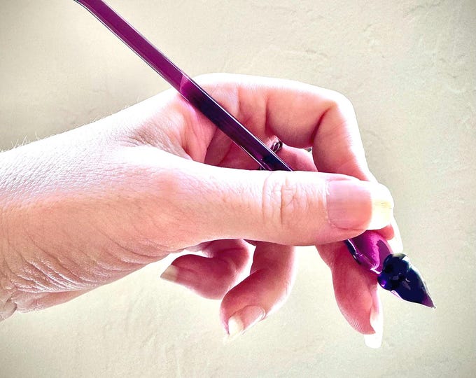 Teal Glass Embossing Tool - Etsy