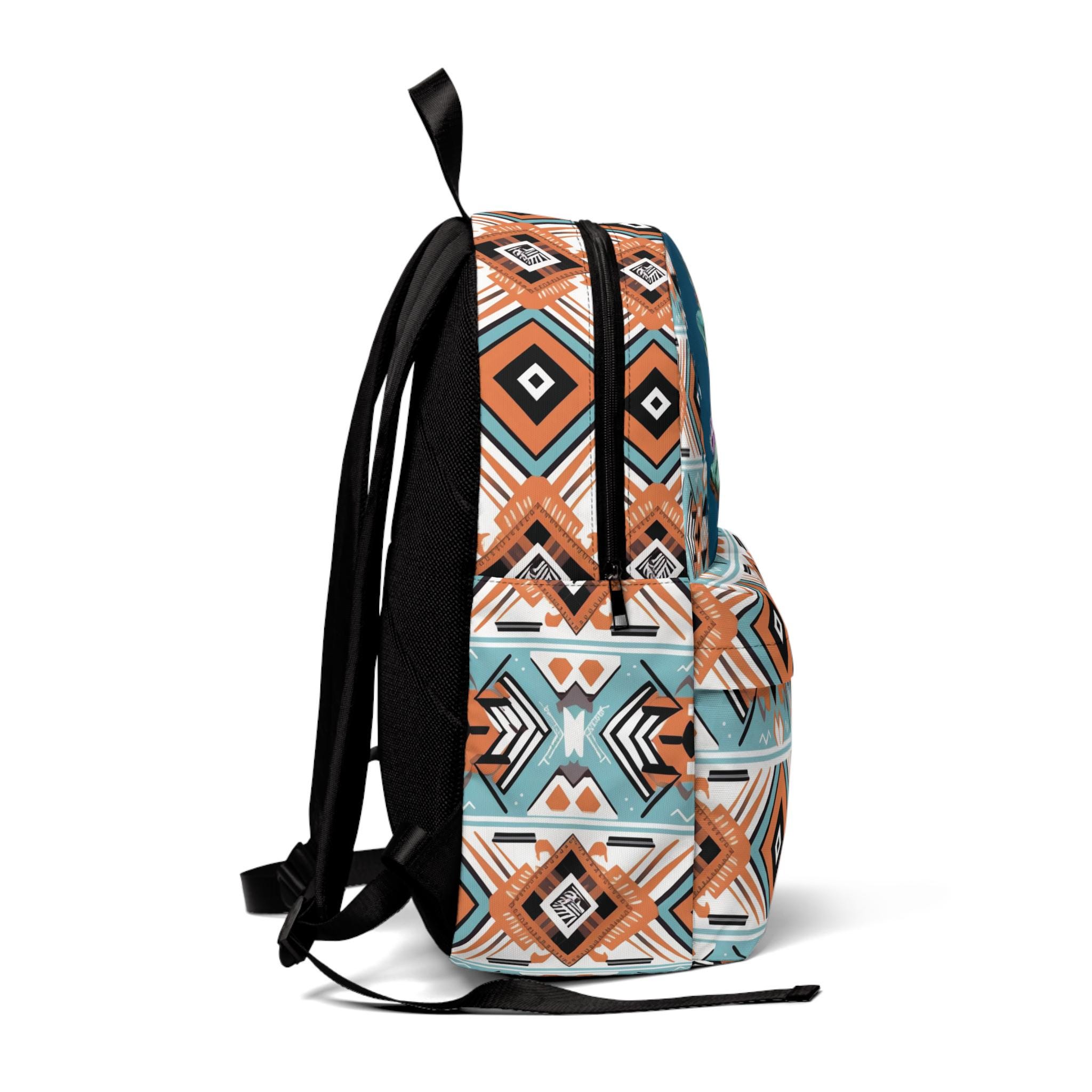 Aztec Coastal Western Cowgirl Unisex Classic Backpack, Western Style ...