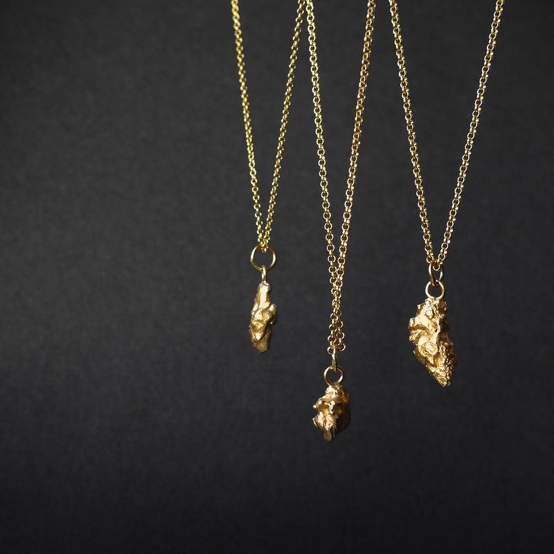 Gold Nugget Vermeil - Etsy UK