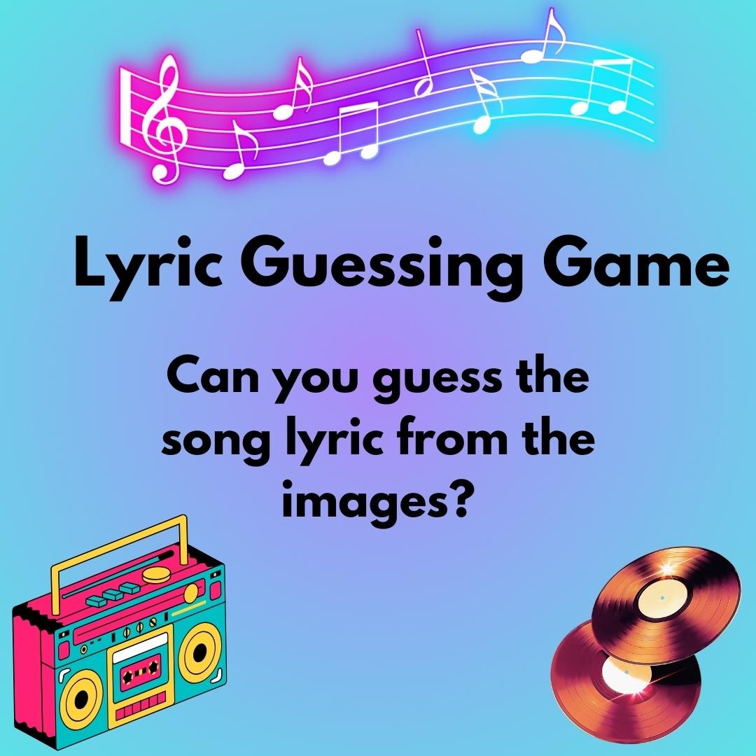 Guess the Song Lyrics Digital Game - Pack 1 - Etsy