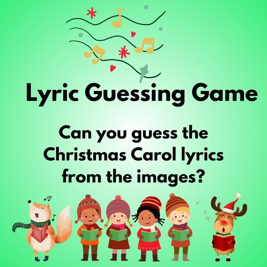 Guess the Song Lyrics Digital Game - Christmas Carol Pack - Etsy