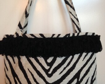Zebra purse | Etsy