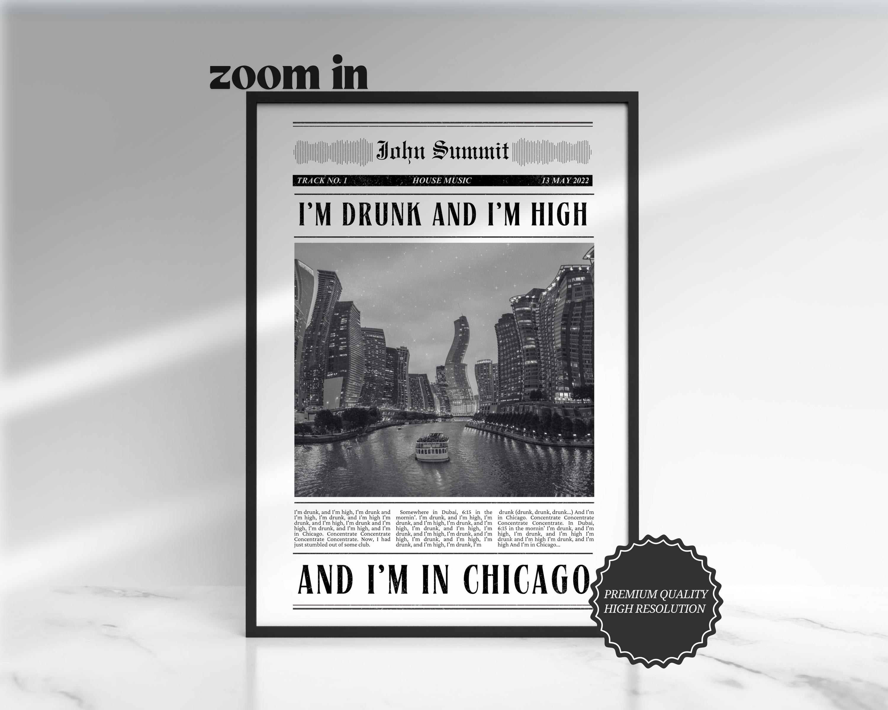 John Summit Poster in Chicago Song Go Back, Shiver, Where You Are ...