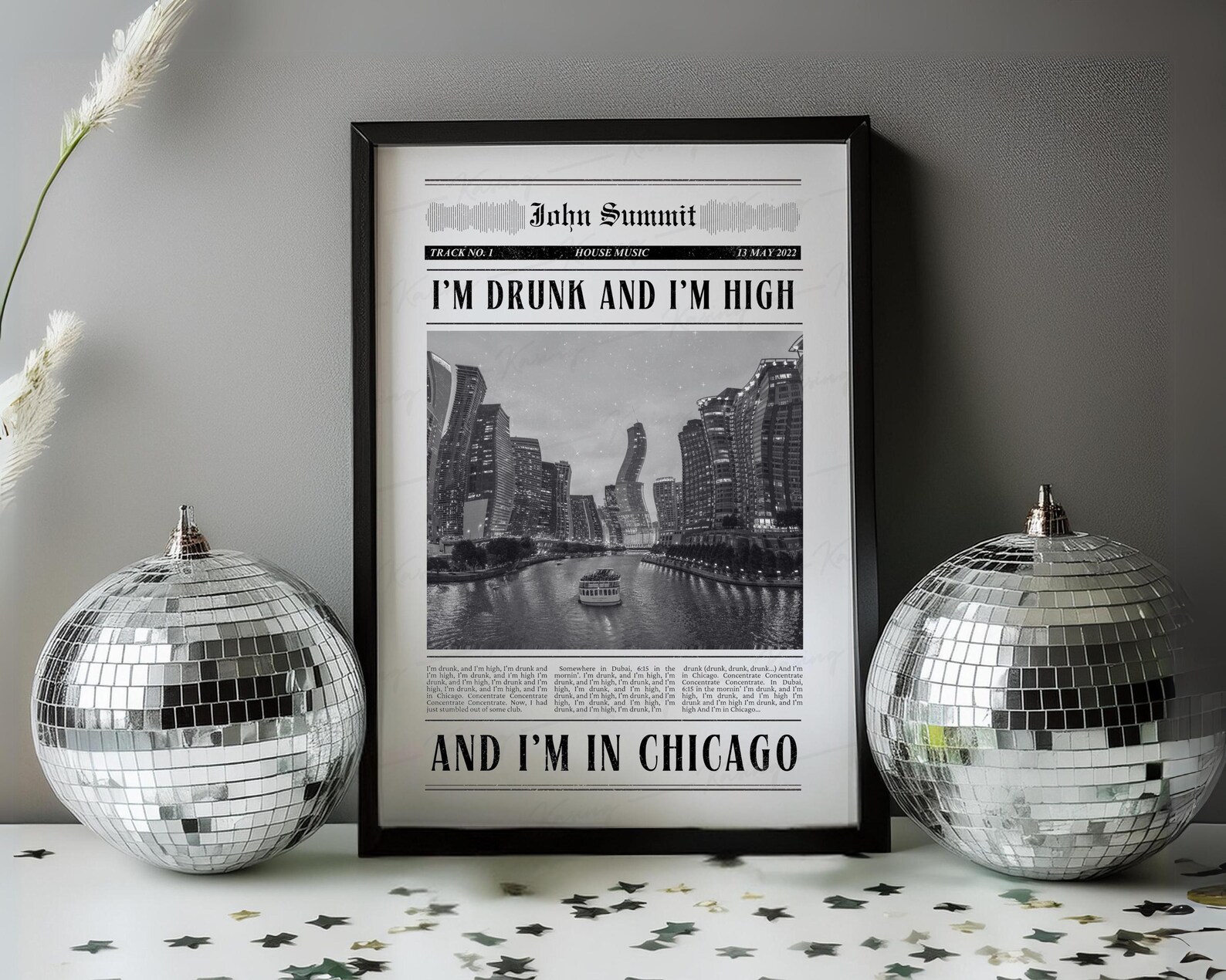 John Summit Poster in Chicago Song Go Back, Shiver, Where You Are ...