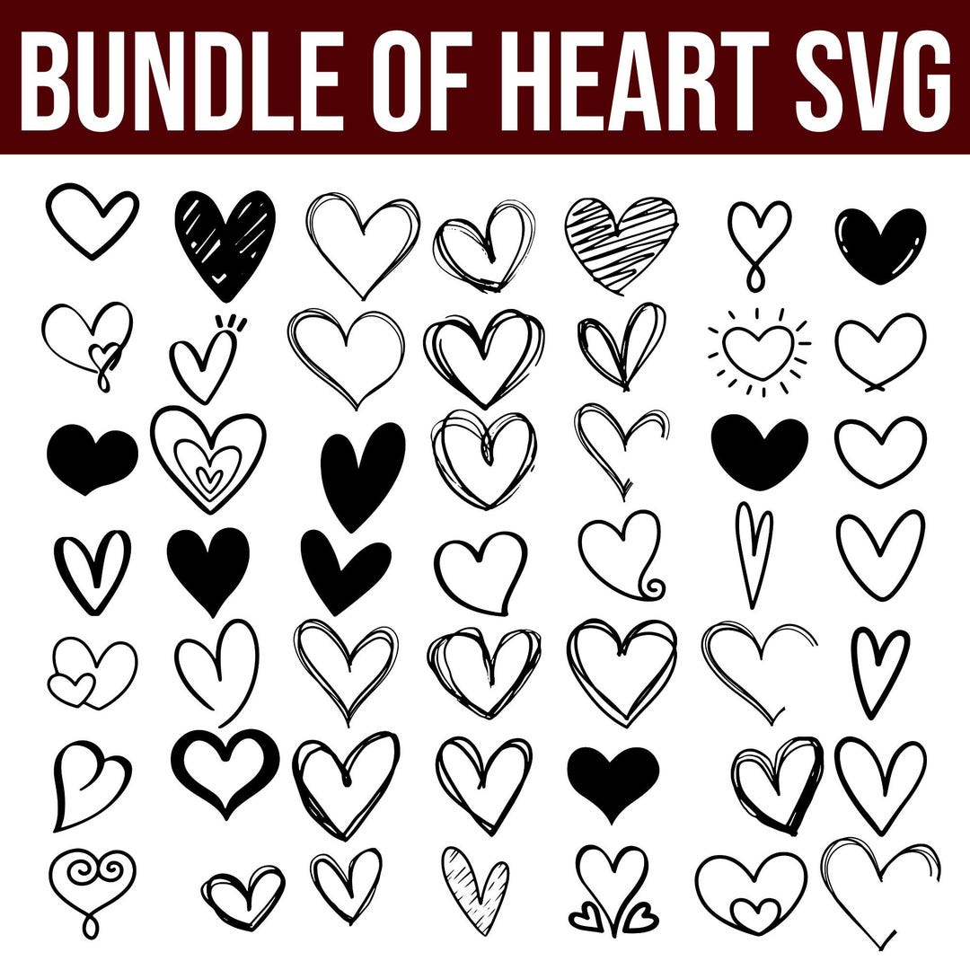 Heart Svg Png Pdf Bundle, Heart Svg Png Pdf, Heart Clipart, Healthcare ...