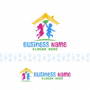 Modern Home School Tutoring Logo – Kids Learning, Education & Teaching ...