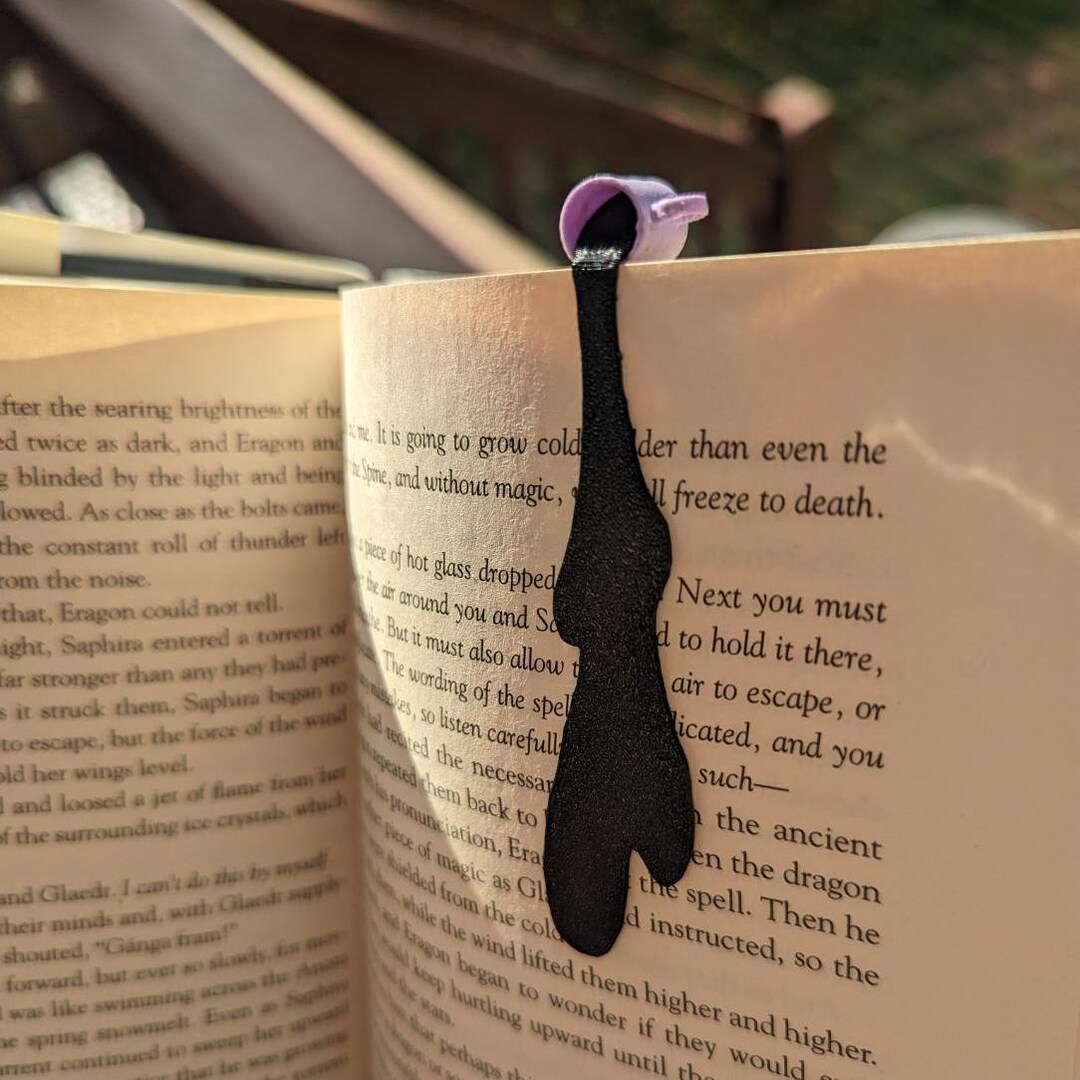 Bookmark a Spilled Coffee Mug Book Holder for Books Papers - Etsy