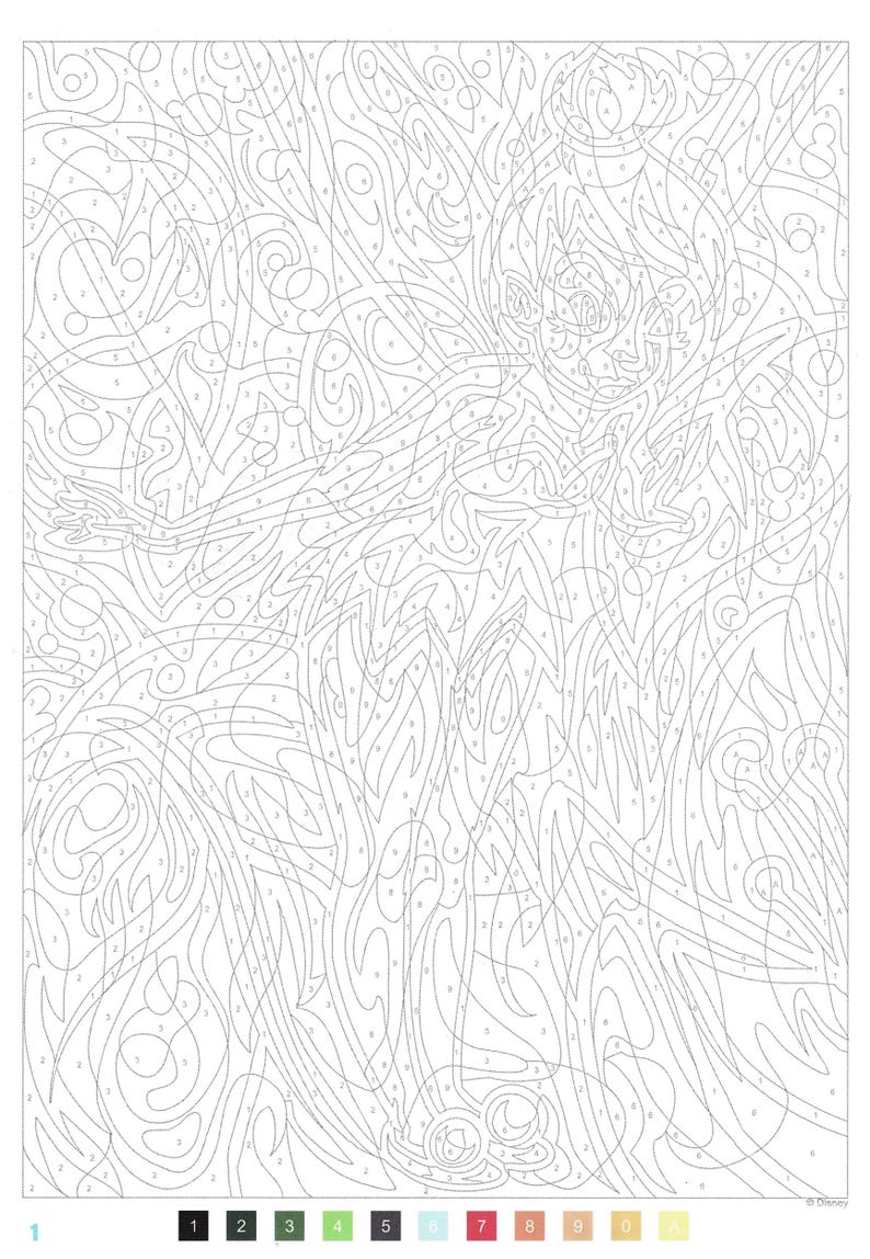 100++ [digital] Disney Mystery Colouring Book - Les Grands Classiques ...