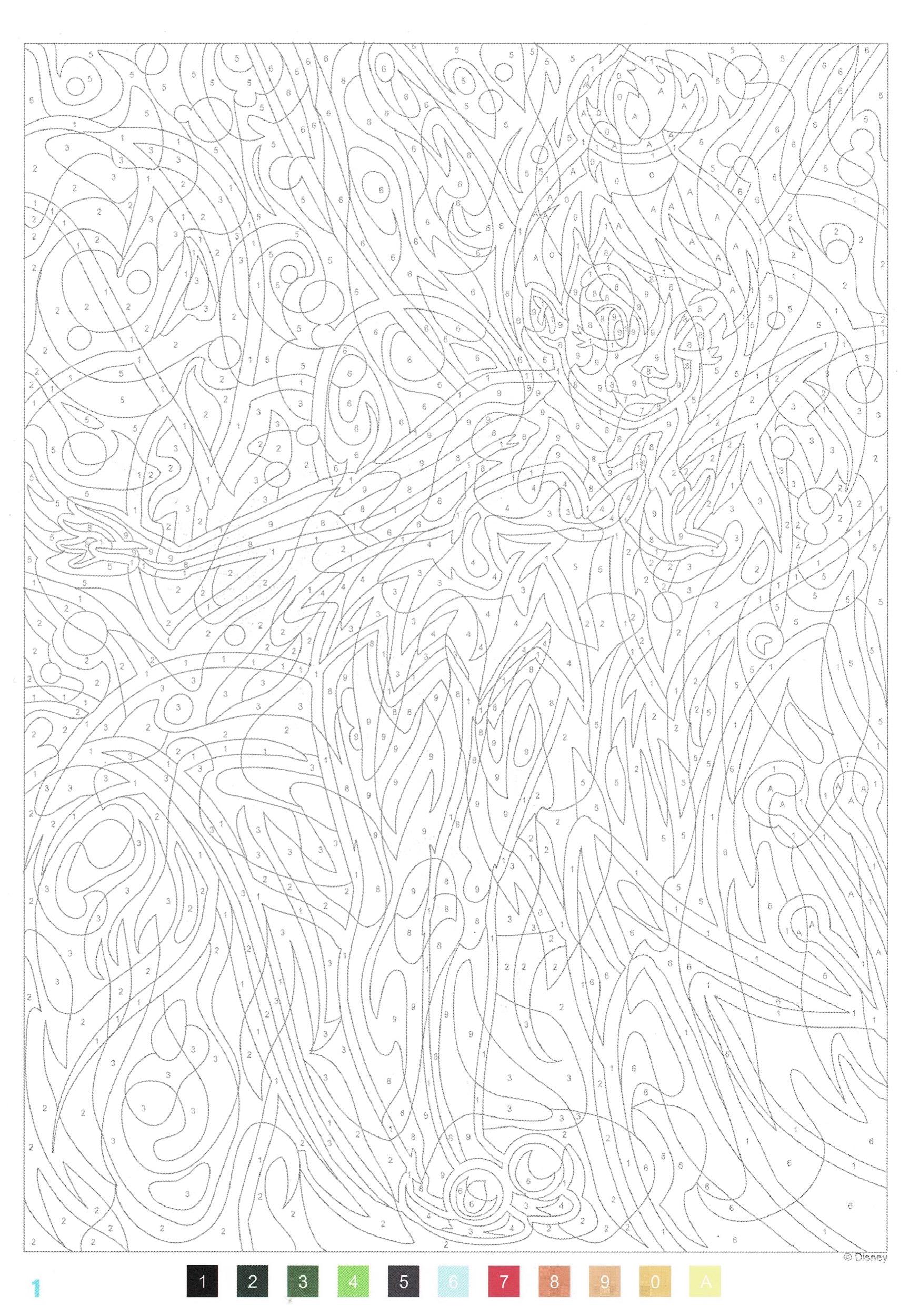 100++ [digital] Disney Mystery Colouring Book - Les Grands Classiques ...