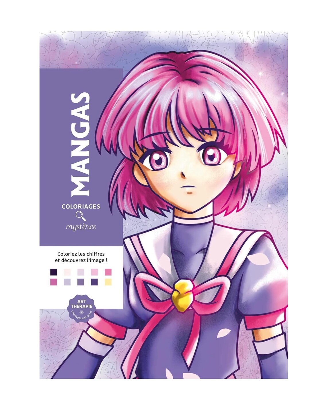 Digital - Mystery Colouring Book - Mangas (colouring Pages, Colouring ...