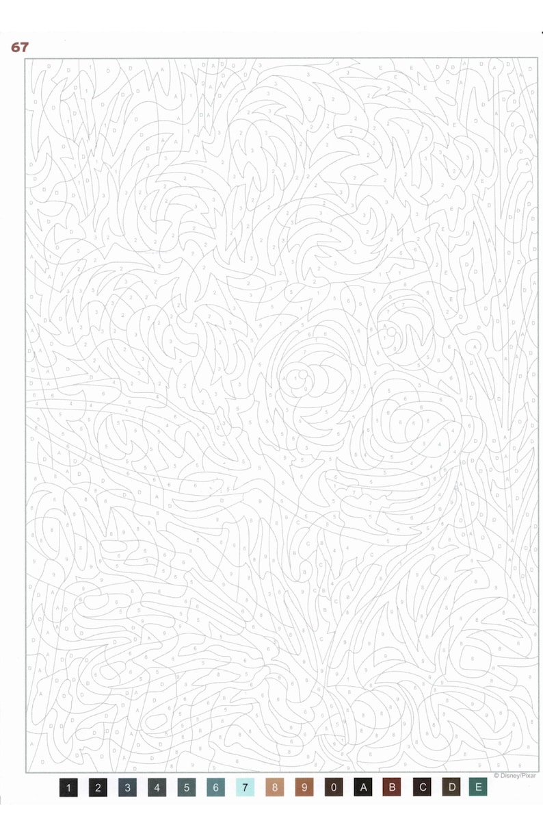 100++ [digital] Disney Mystery Colouring Book - PIXAR Tome 2 (colouring ...