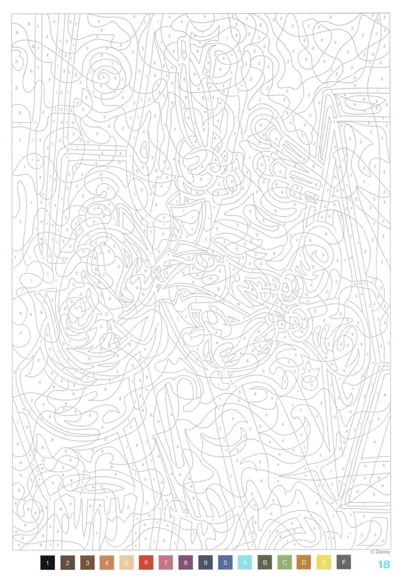 100++ [digital] Disney Mystery Colouring Book - Les Grands Classiques ...