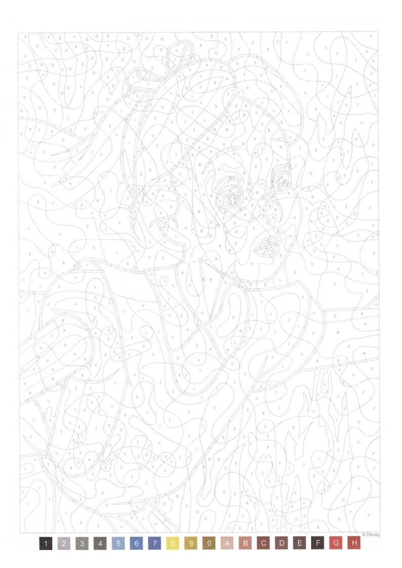 100++ [digital] Disney Mystery Colouring Book - Girl Power - Etsy