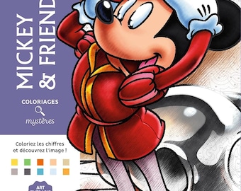 Disney Mystery Coloring Book - Etsy