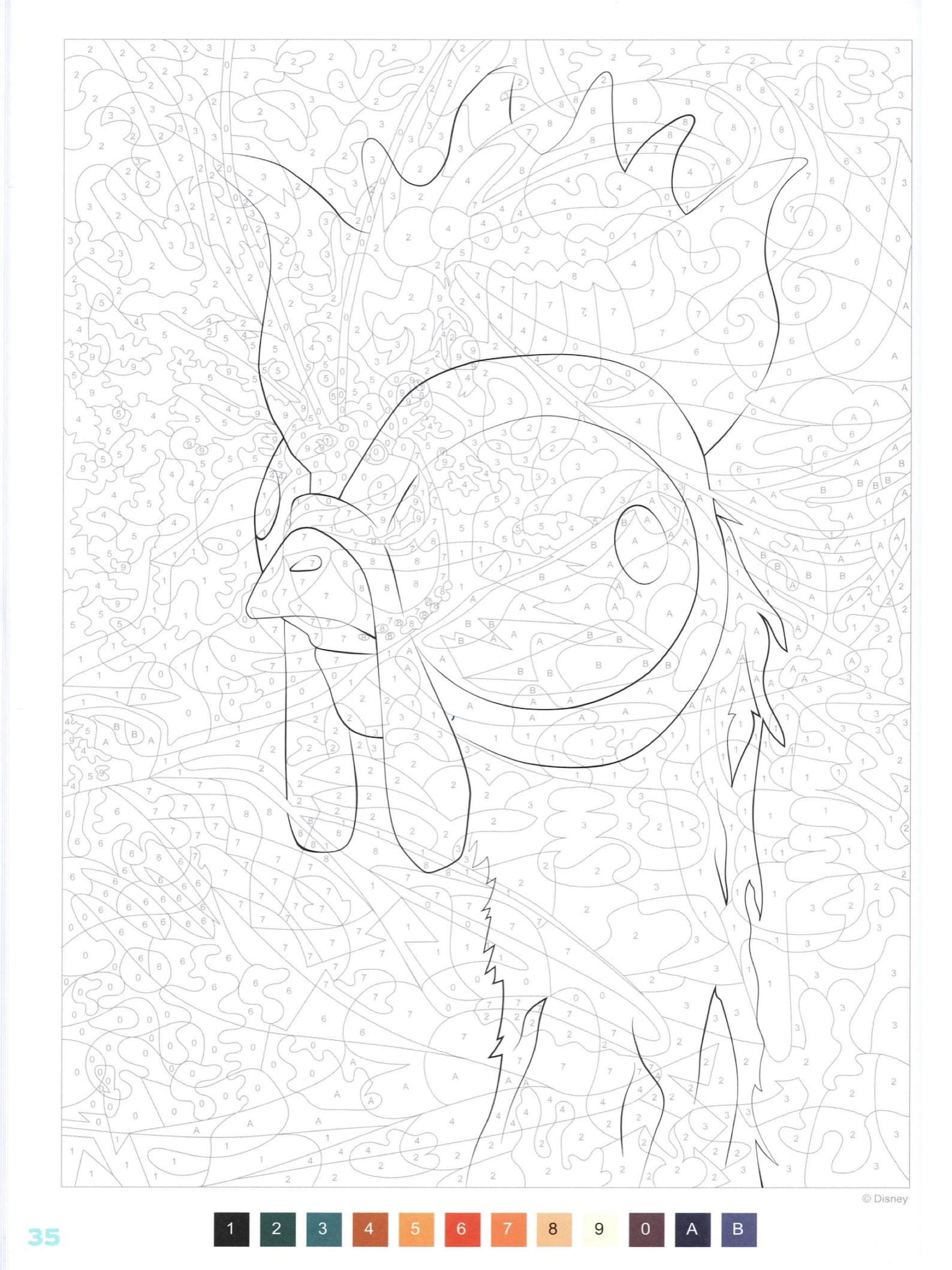 100++ [digital] Disney Mystery Colouring Book - Heros Vs Mechants ...