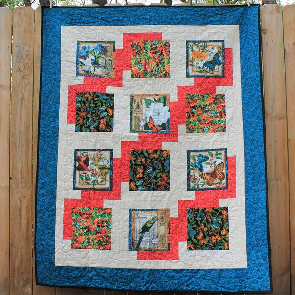 Parrot Quilt Pattern - Etsy