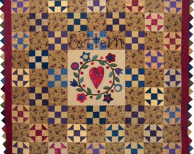 Pattern for Fresh & Fun Modern Patchwork Crib Quilt - Etsy