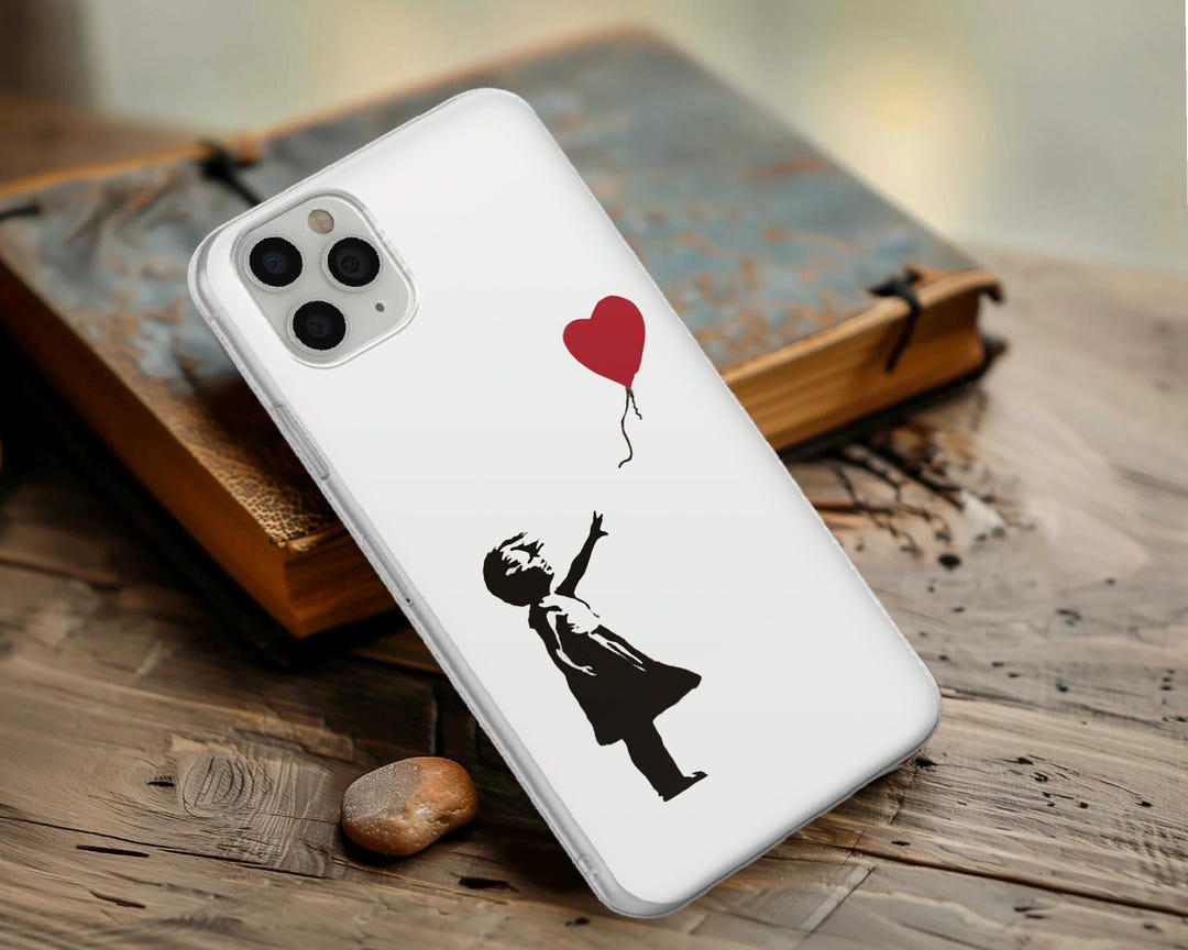 Banksy Art Phone Case Iconic Street Graffiti Cover for iPhone 16 Pro 15 ...