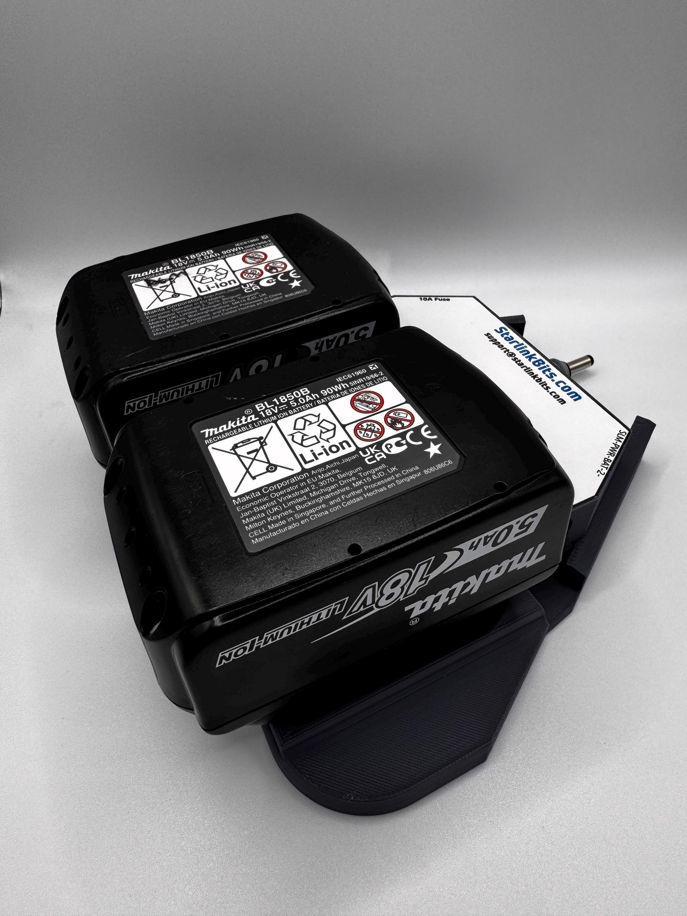 Starlink Mini Dual Battery Powerpack for Makita, Dewalt, Milwaukee and ...