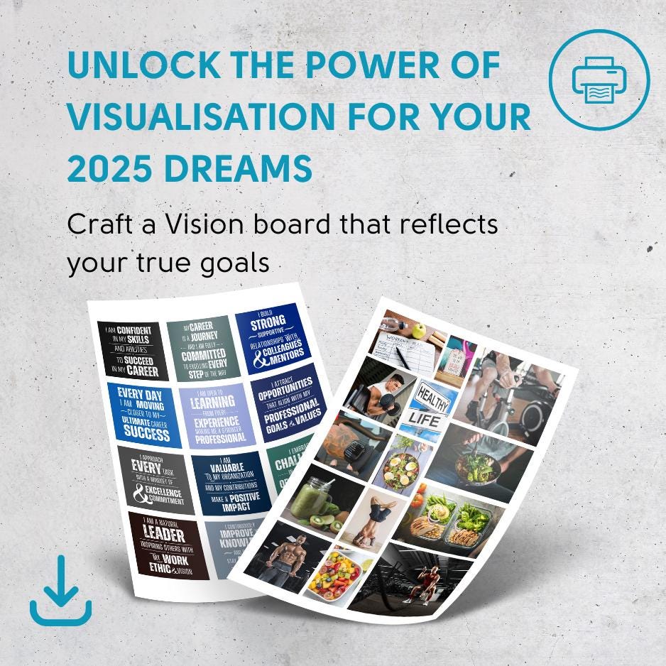 Vision Board Printables for Men, 400+ Elements (digital Download) - Etsy