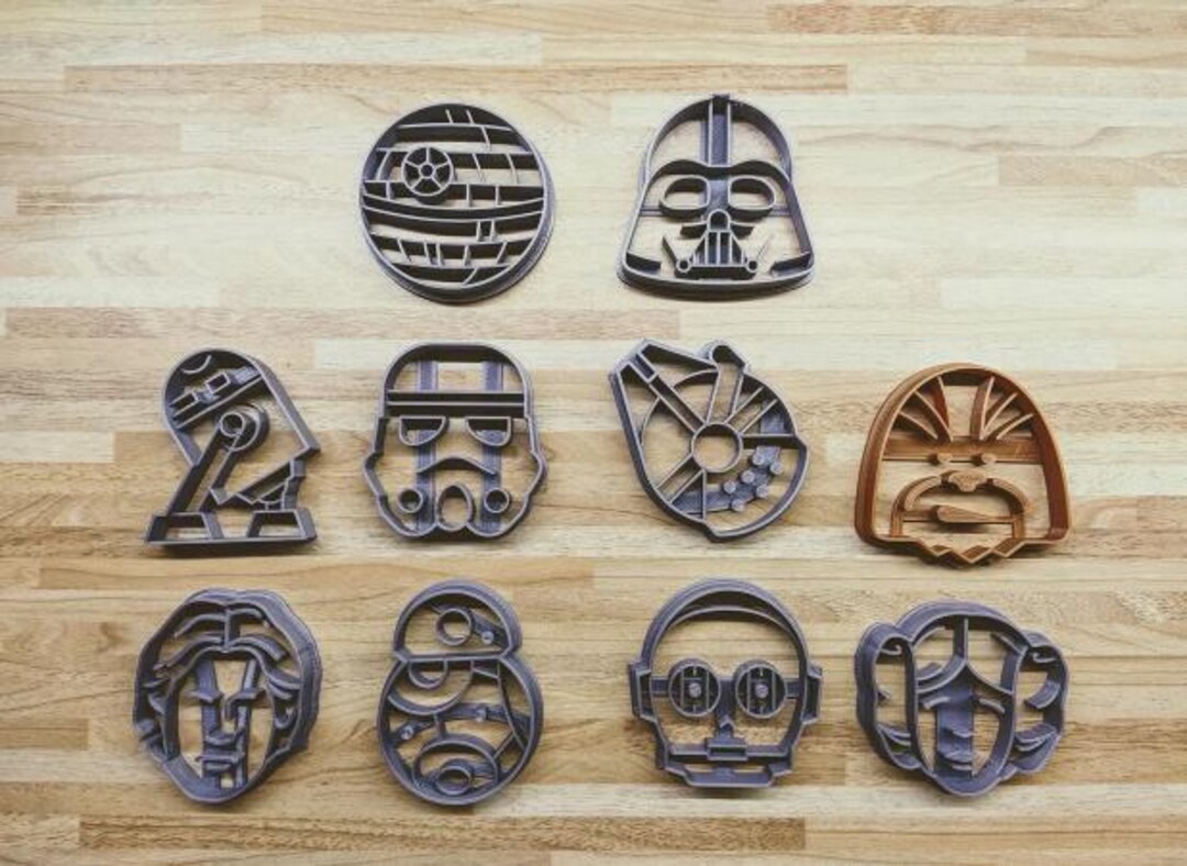 Star Wars Cookie Cutter Set, Cookie Cutters From the Star Wars Universe ...