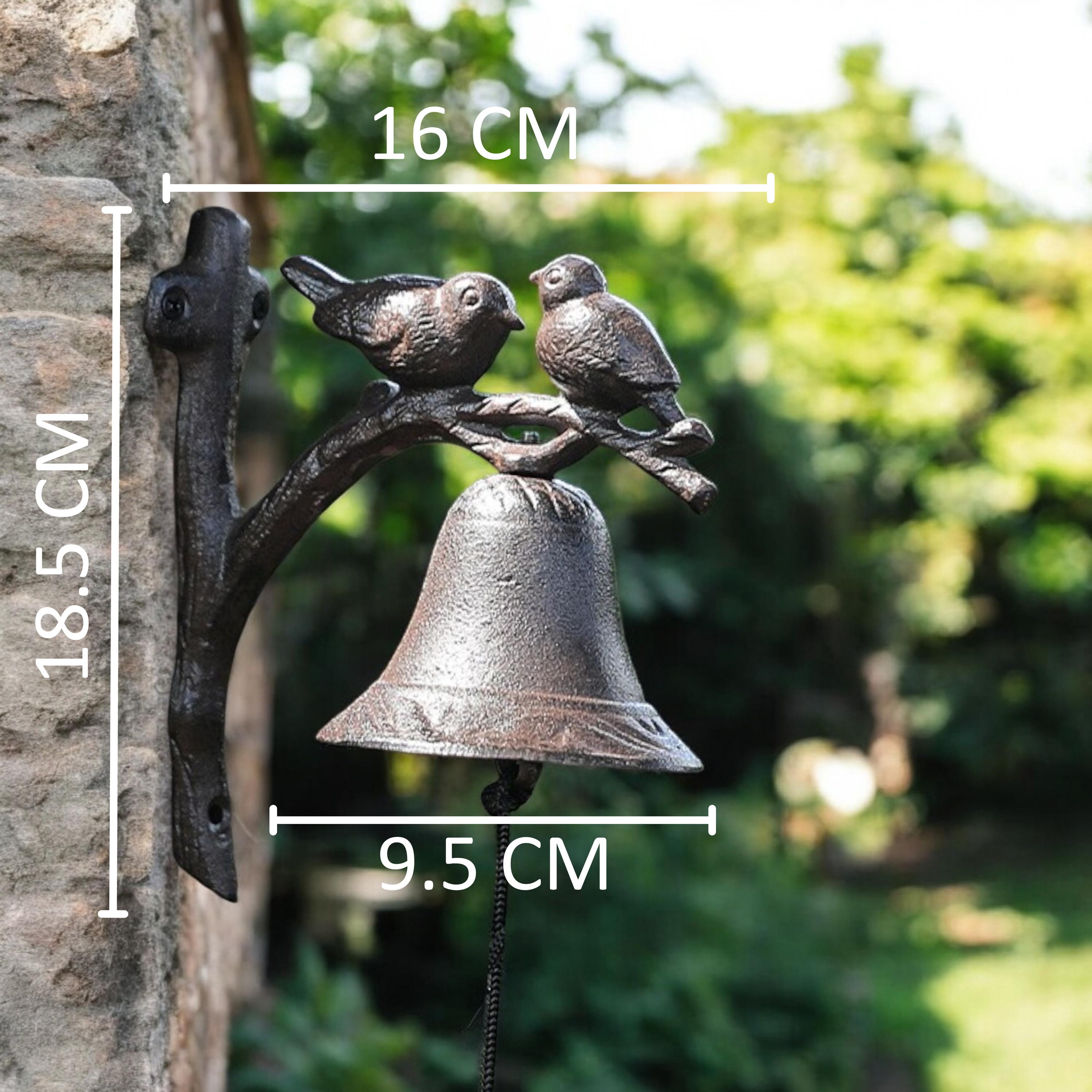Vintage Iron Bird Doorbell: Rustic Farmhouse Garden Decor - Etsy