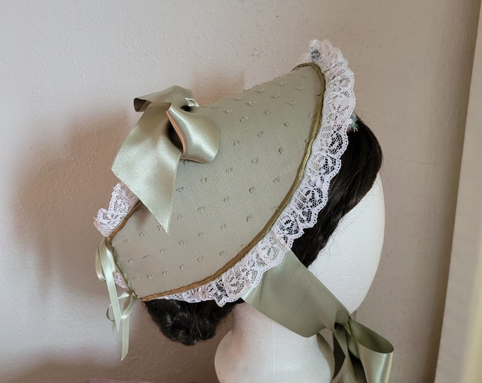 Victorian Mourning Bonnet - Etsy