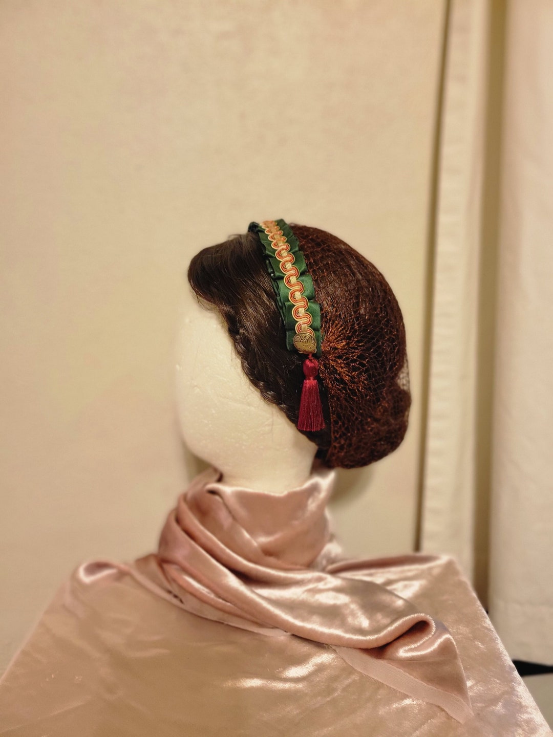 Reproduction Victorian Ribbon Net, Civil War - Etsy