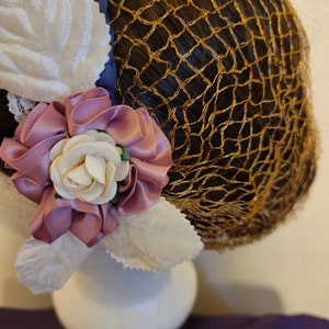 Reproduction Victorian Ribbon Hairnet, Civil War - Etsy