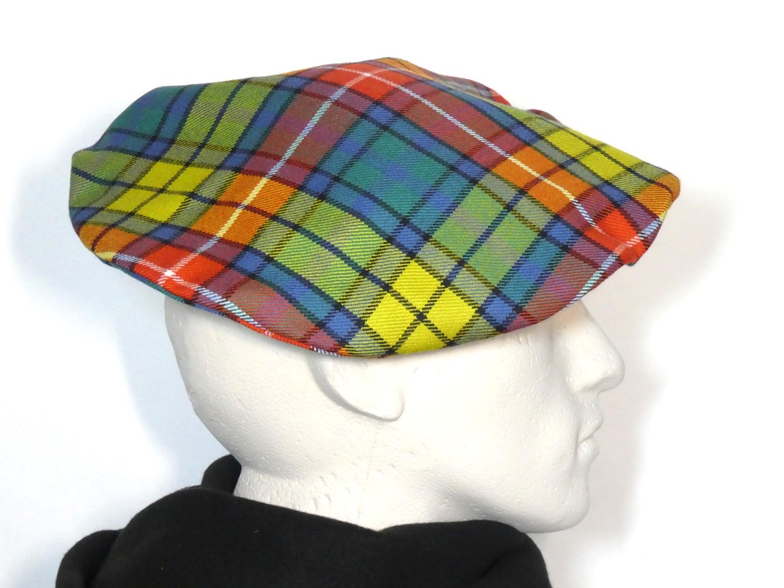 Buchanan, Ancient Tartan Beret, Men's Scottish Tartan Tam © - Etsy UK