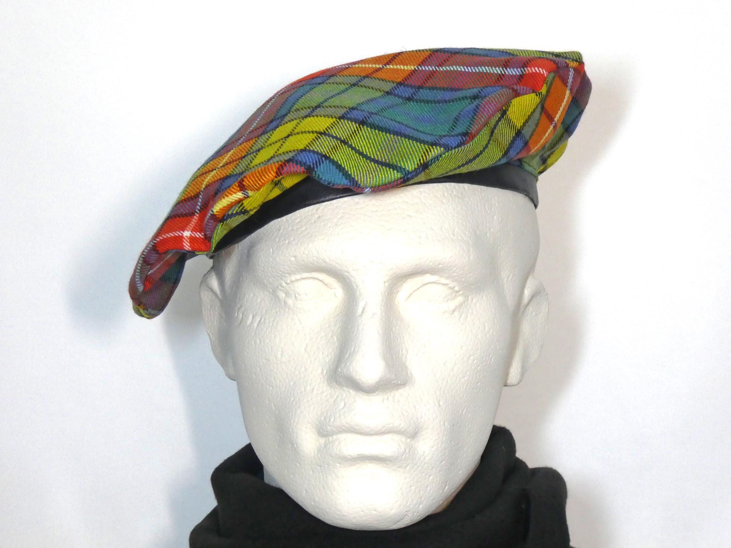 Buchanan, Ancient Tartan Beret, Men's Scottish Tartan Tam © - Etsy UK