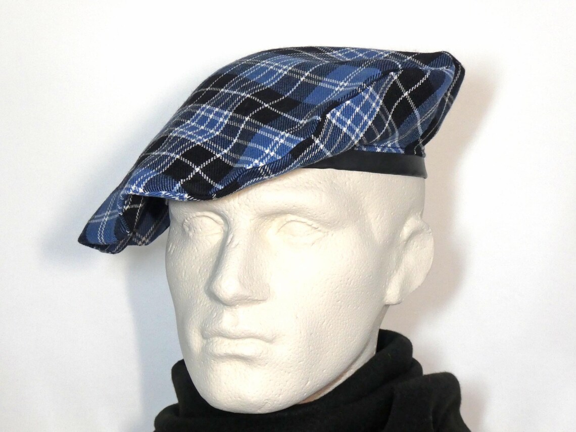Clark Ancient Tartan Beret Men's Scottish Tartan Tam | Etsy