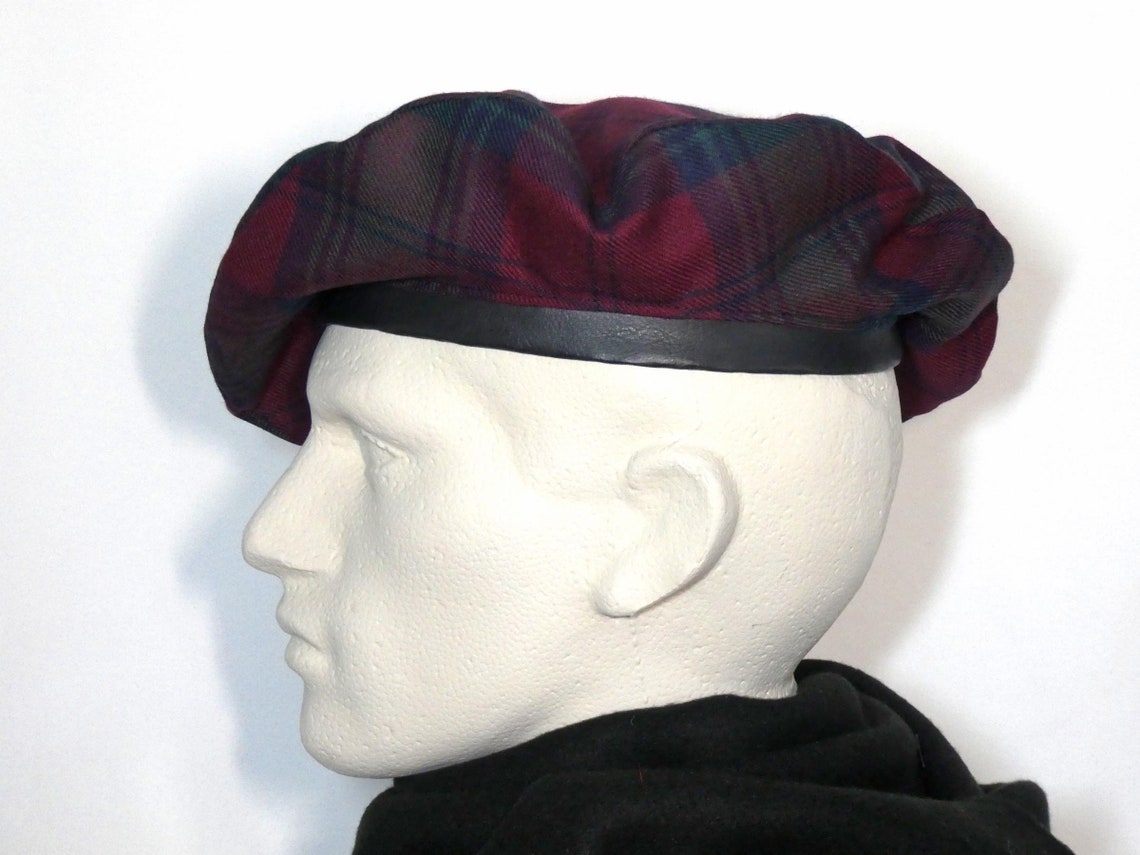 Lindsay Modern Tartan Tam Men's Traditional Scottish Tam | Etsy