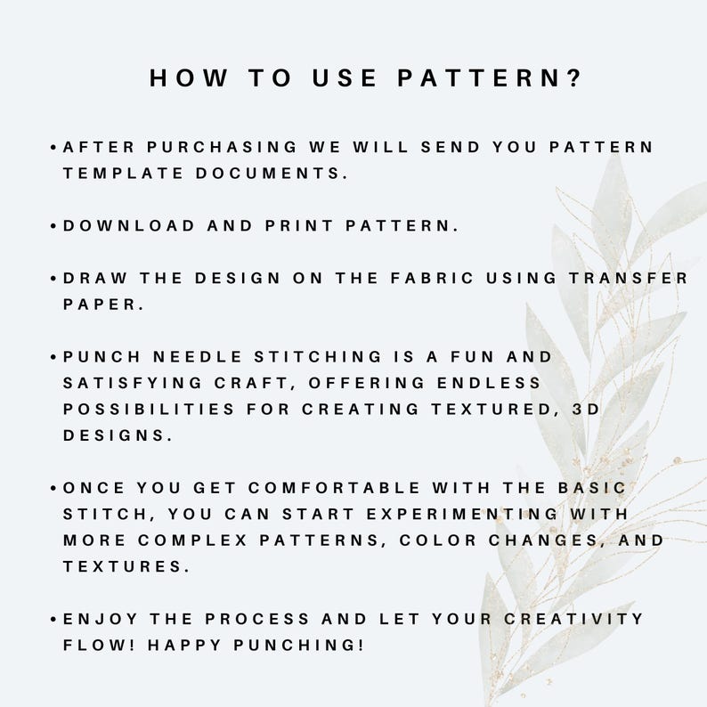 DIY Gift for Gardener, Gardening Punch Needle Pattern, Cushion Cover ...